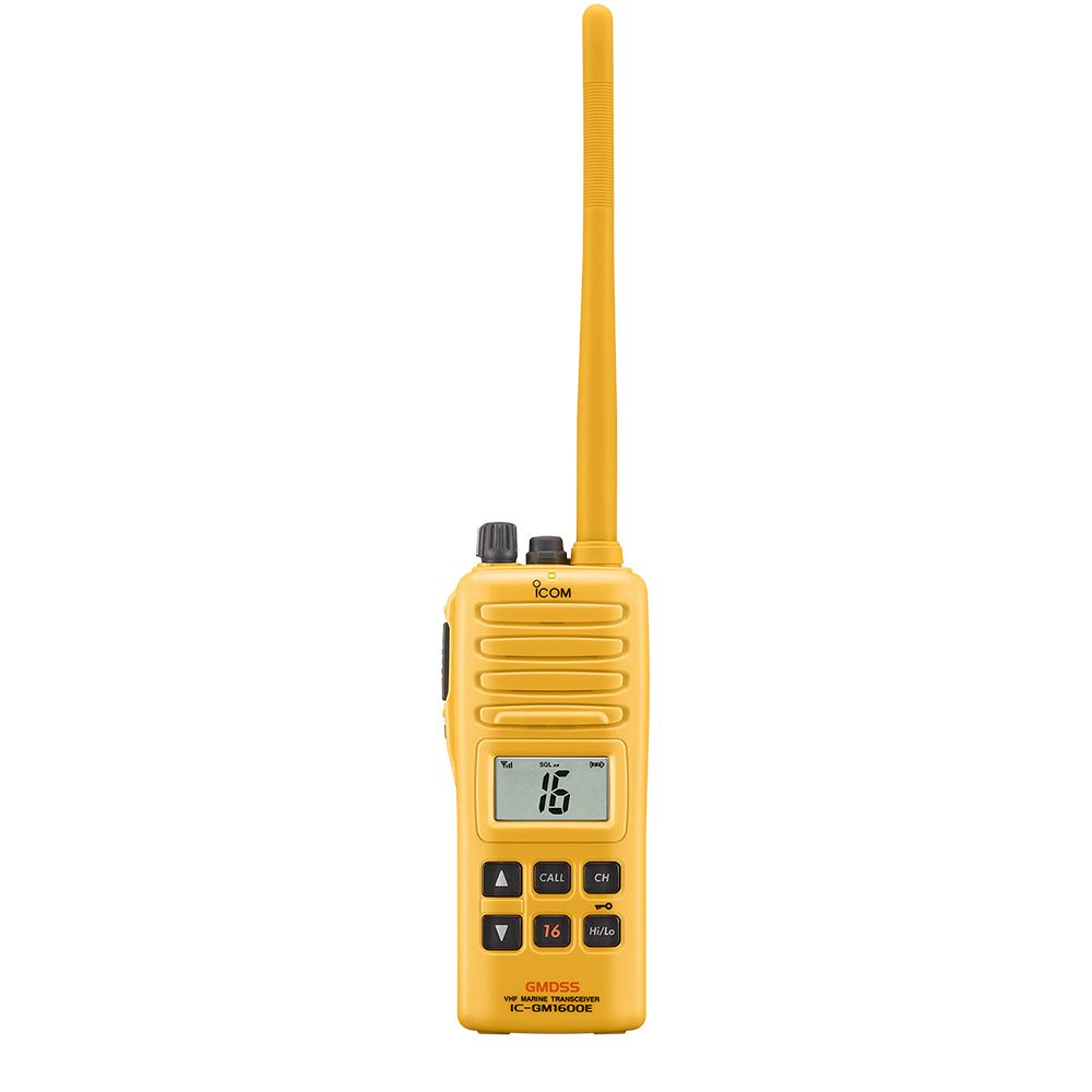 ICOM IC-GM1600E GMDSS Survival Craft VHF Handheld Radio With Lithium ...